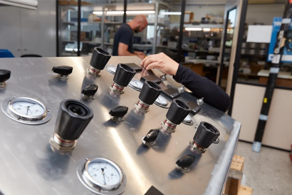 ENAC-accredited gas flow calibration laboratory